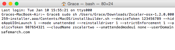 Customizing Zscaler App With Install Options Macos Zscaler