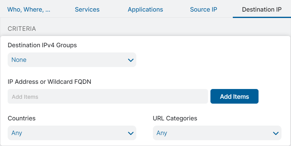 Configuring the Firewall Filtering Policy | Zscaler