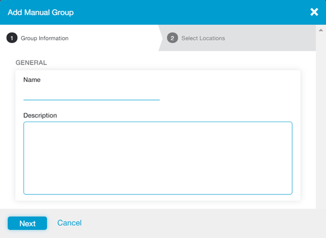 Configuring Manual Location Groups | Zscaler