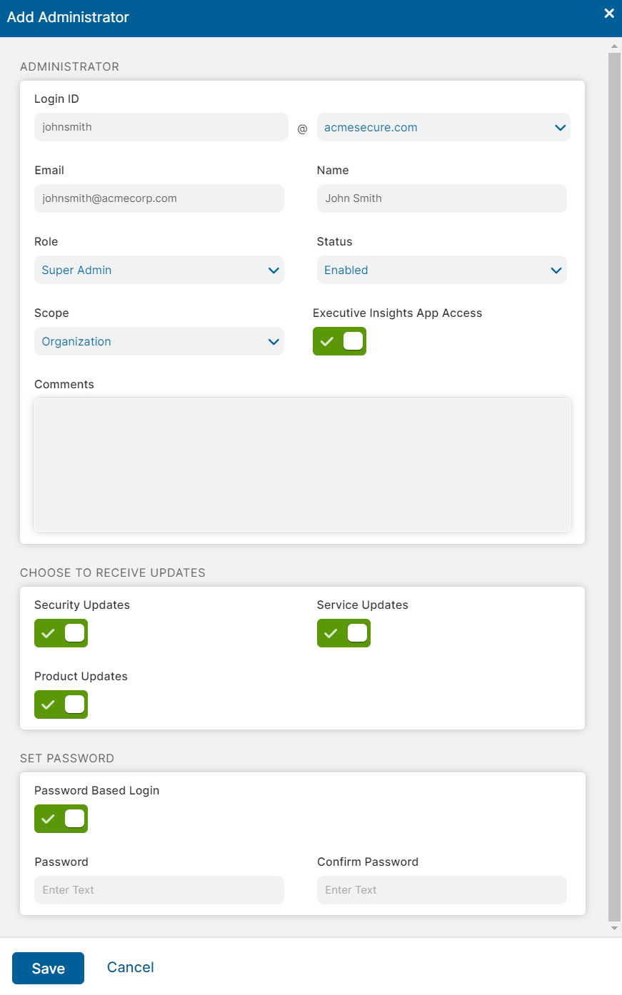 Accessing and Using the Executive Insights App | Zscaler