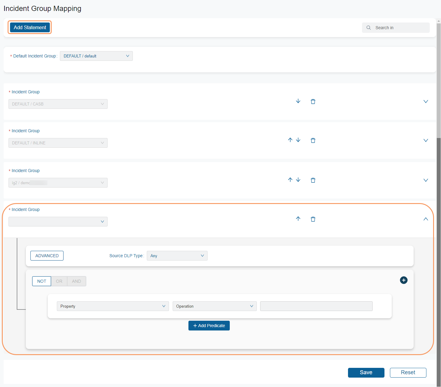 Managing Incident Group Mappings | Zscaler