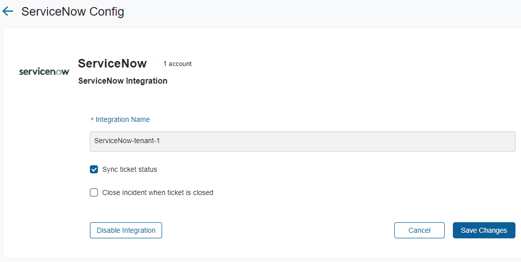 Managing Workflow Automation Integration with ServiceNow | Zscaler