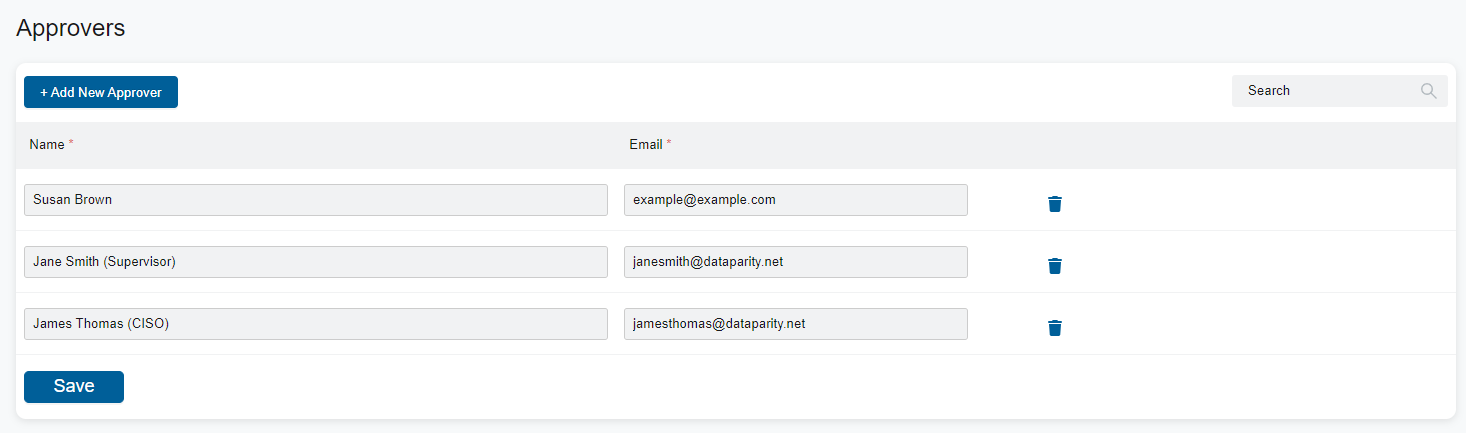 Managing Approvers | Zscaler