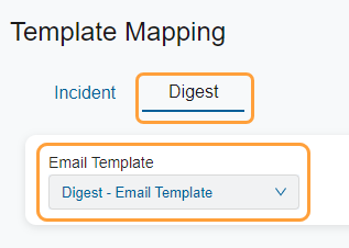 Managing Incident and Digest Template Mappings | Zscaler
