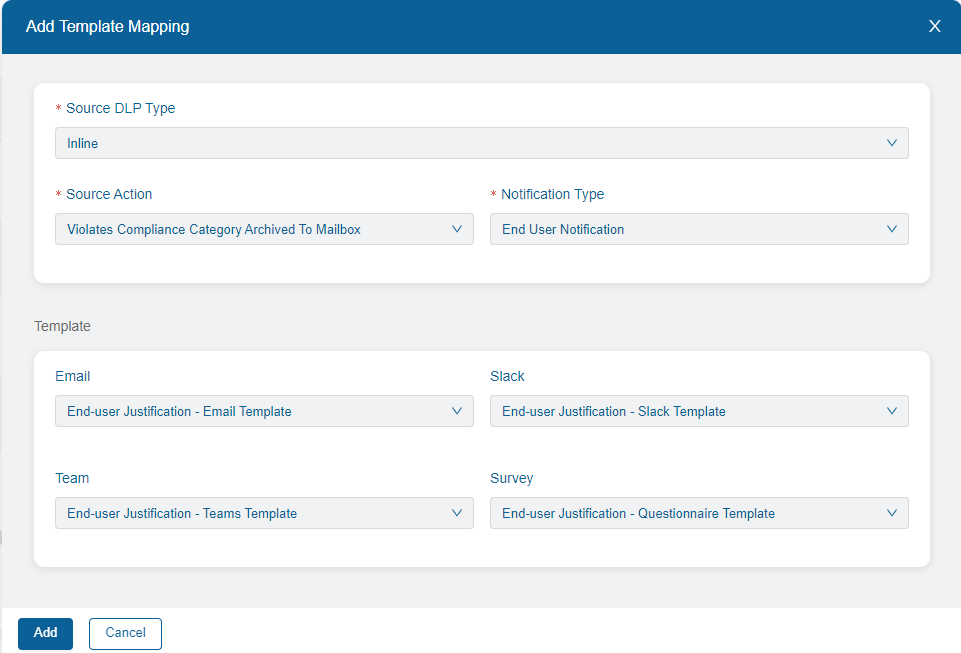 Managing Incident and Digest Template Mappings | Zscaler