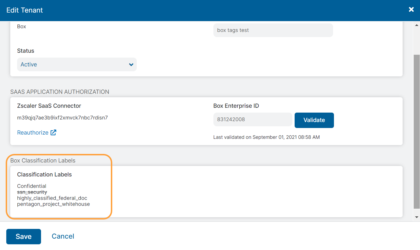 Configuring the SaaS Security API DLP Policy | Zscaler