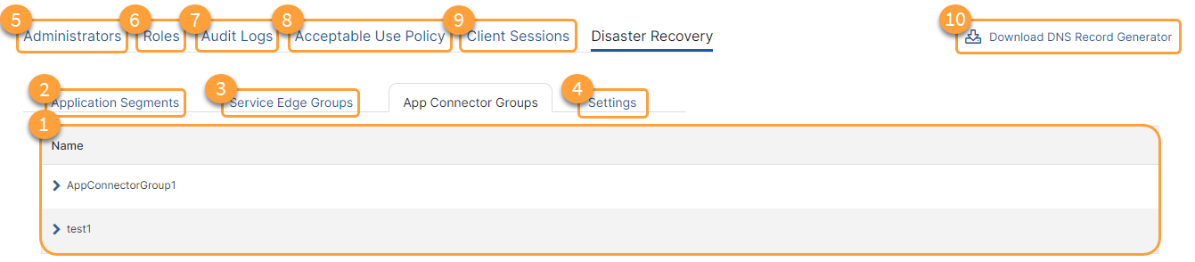 About Disaster Recovery App Connector Groups | Zscaler