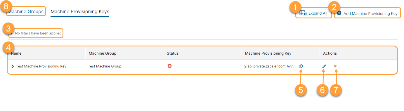About Machine Provisioning Keys | Zscaler