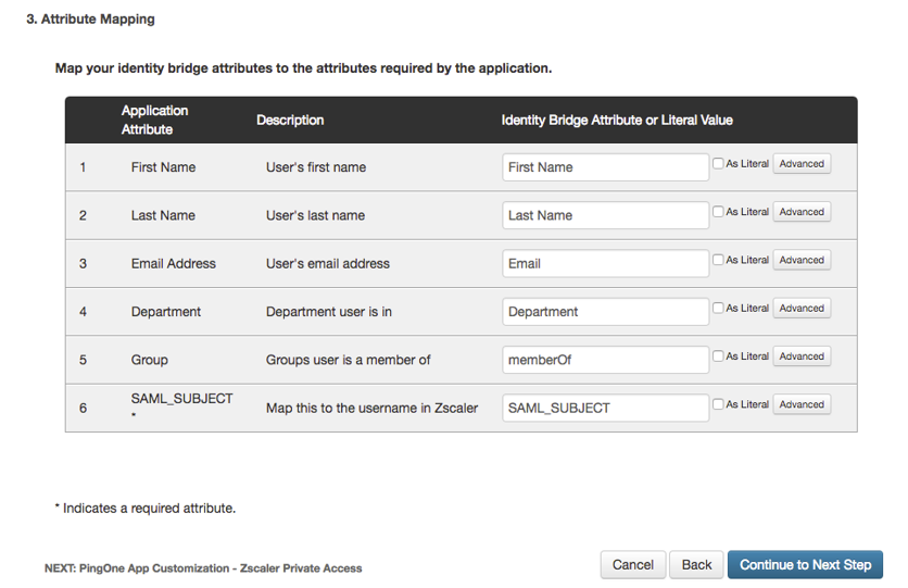 Configuring Ping Identity for Single Sign-On | Zscaler