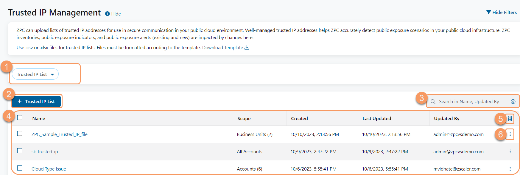 About Trusted IPs | Zscaler
