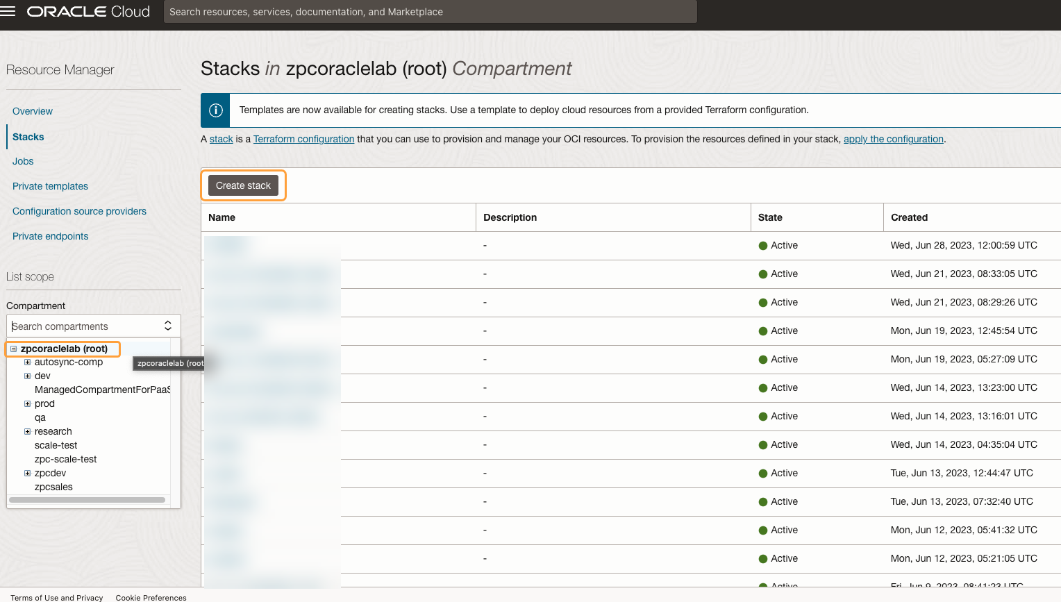 Onboarding an Oracle Cloud Infrastructure (OCI) Tenant | Zscaler