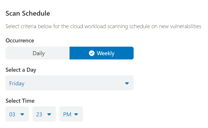 クラウド ワークロードの脆弱性スキャン ルールの追加 | Zscaler
