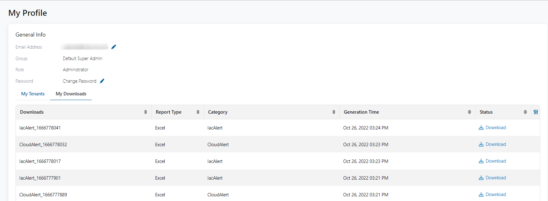 Downloading Reports | Zscaler