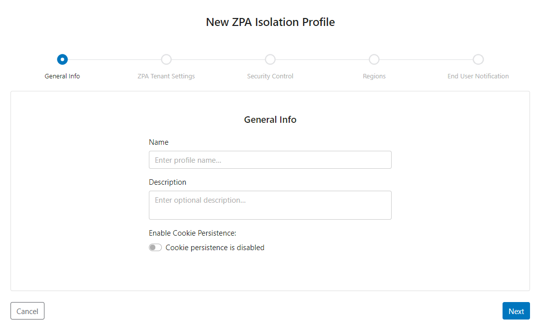 Creating A Zpa Isolation Profile For Cloud Browser Isolation Zscaler