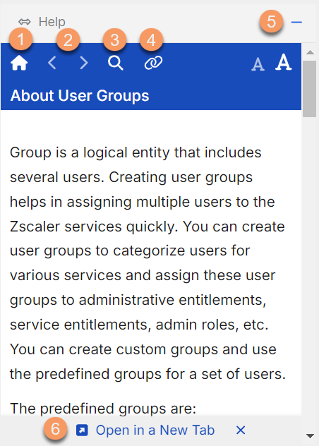 Using Help Guide